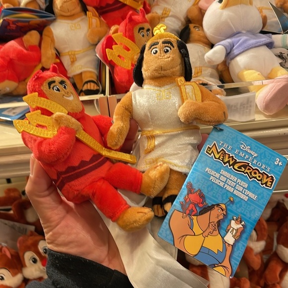 Disney | Toys | 224 New Disney Parks Kronk Angel Devil Shoulder Plush ...